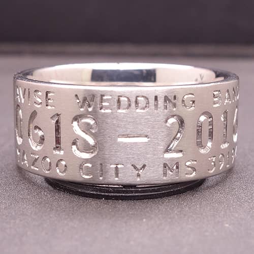 Custom Titanium Duck Band Wedding Rings | Duck Band Wedding Ring
